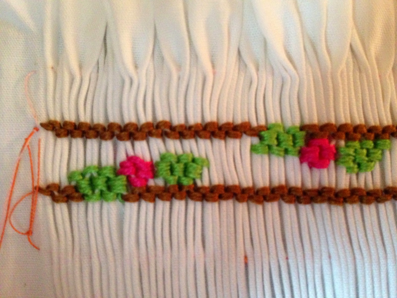 Ney Ney's Nest: Picture Smocking Tutorial-Part 2