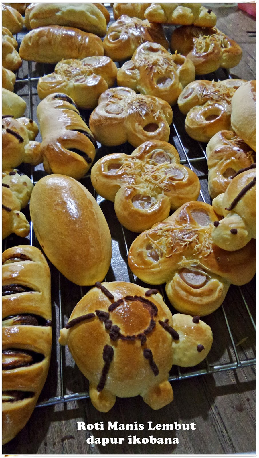 DAPUR IKOBANA: ROTI MANIS LEMBUT