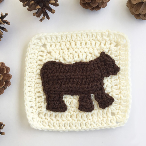 Beautiful Skills - Crochet Knitting Quilting : Bear Granny Square ...
