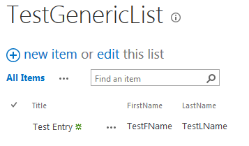 SharePoint - Client Side Object Model(CSOM) - Managed - Add Item to an Existing List