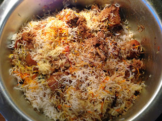 Achi Gori Bivi: Chicken Biryani (Flavorful Rice & Chicken dish)