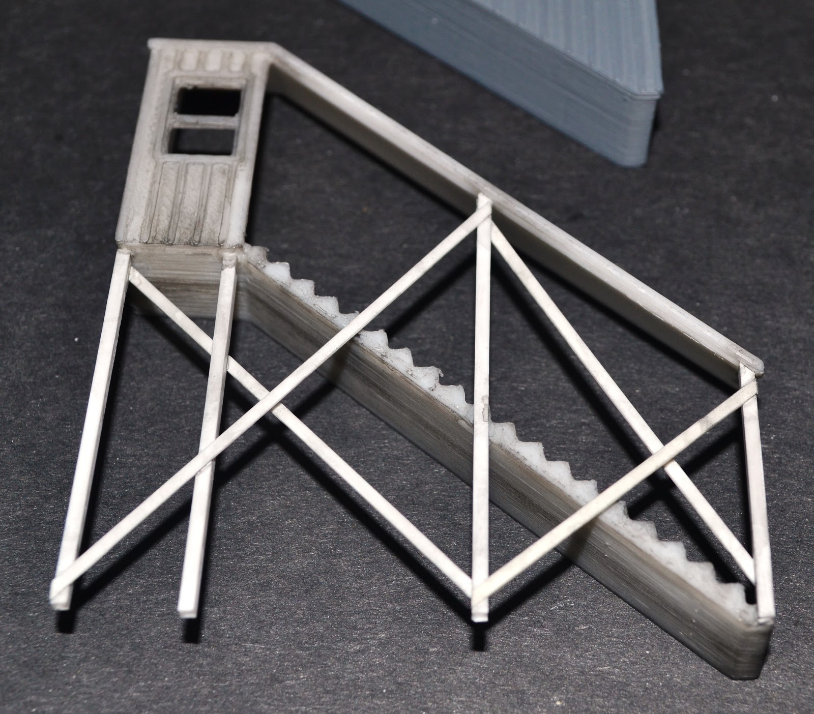 Nirvana Valley Model Railroad: Outside entrance stairs for HO Scale ...