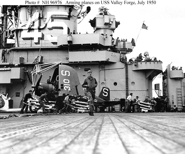 Naval Warfare: USS Valley Forge (CV-45, CVA-45, CVS-45, LPH-8)