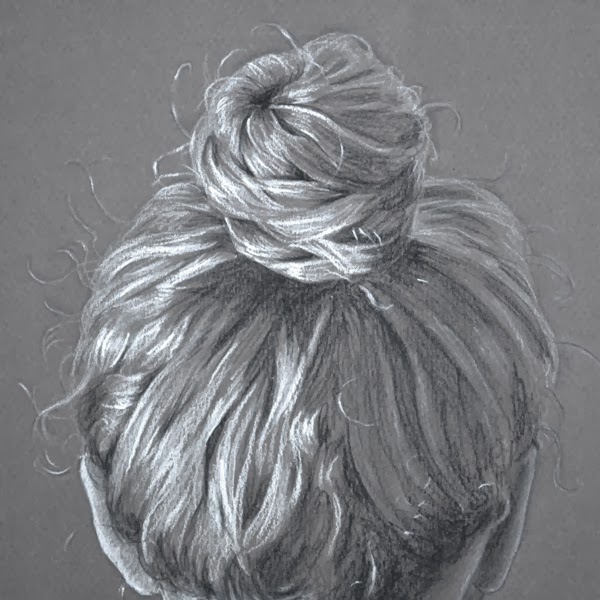 Heather Clements Art: "Emerge" Charcoal Drawing