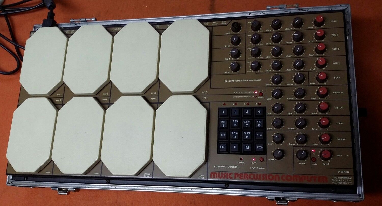 MATRIXSYNTH: Vintage MPC Music Percussion Computer Analog Drum Synth SN ...