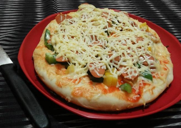 Resep Pizza Mini Spesial Sederhana Dan Cara Membuat Nya - Racikan Warung