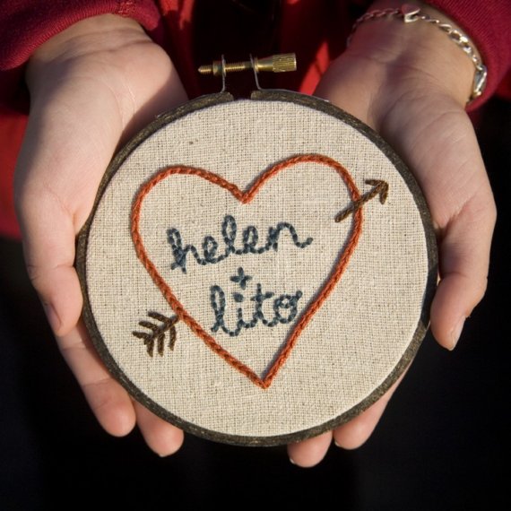 Project Monday: A little stitchie | The Colorful Living Project