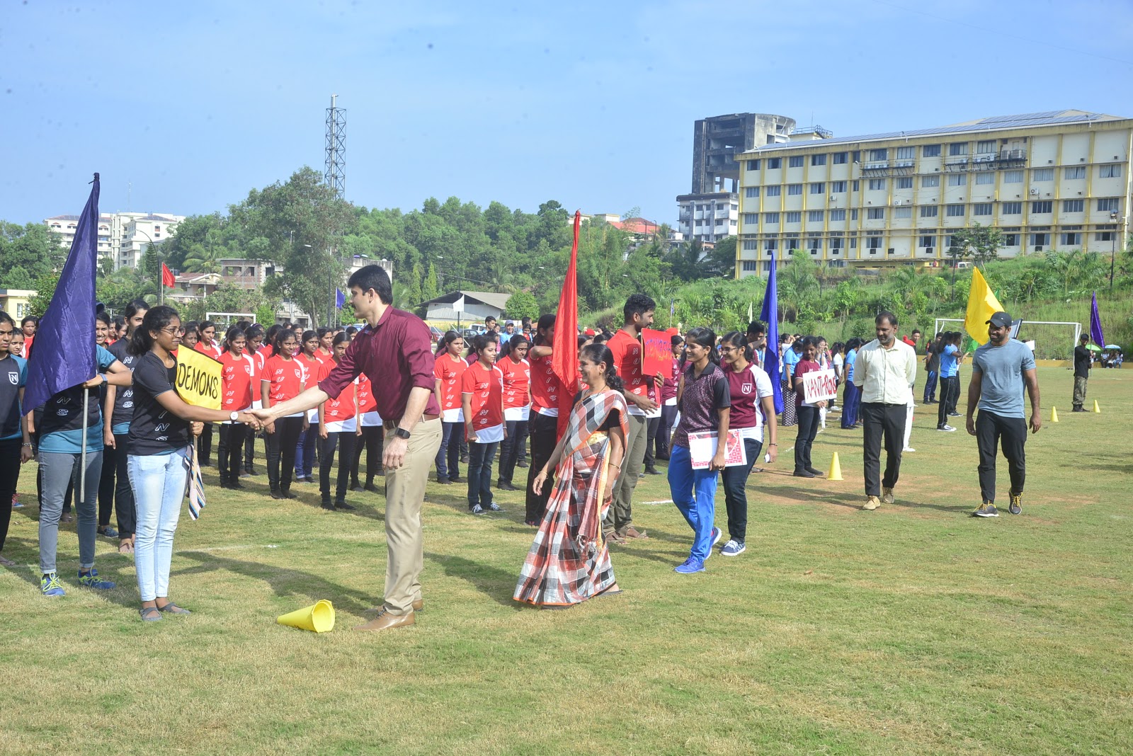 Nitte: Annual Sports Day “SPORTIF JOUR” 2018-19 - NUINS