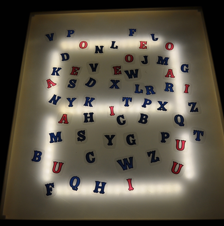 Memorizing the Moments: Light Table Letters