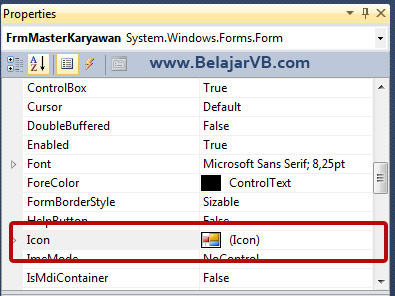 Cara Mengganti Icon Form Aplikasi VB .Net - Belajar VB 6.0 dan Belajar ...