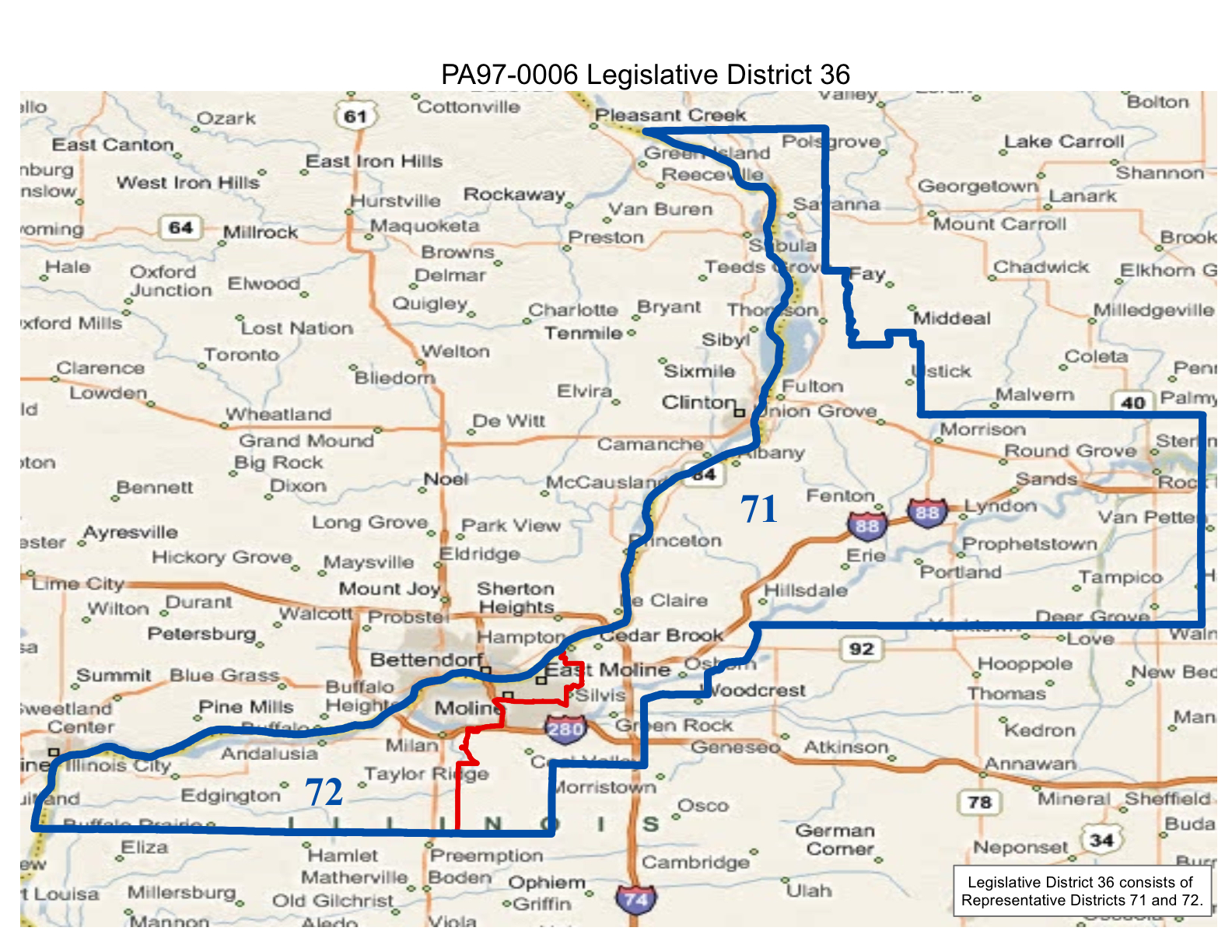 Will County Politics: Realigned Illinois State Legislative and State ...