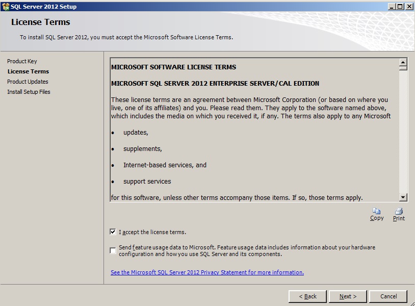SQL Server - Rain or Shine : SQL SERVER 2012 Installation