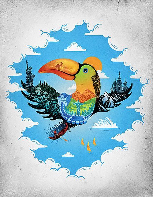 Fresh Pics: 30 Incredible Illustrations by Enkel Dika