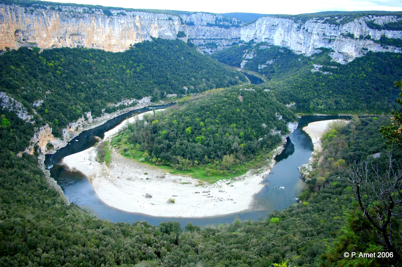 Patrick "Le Thorois": Les Gorges de l'Ardêche, un site exceptionnel.