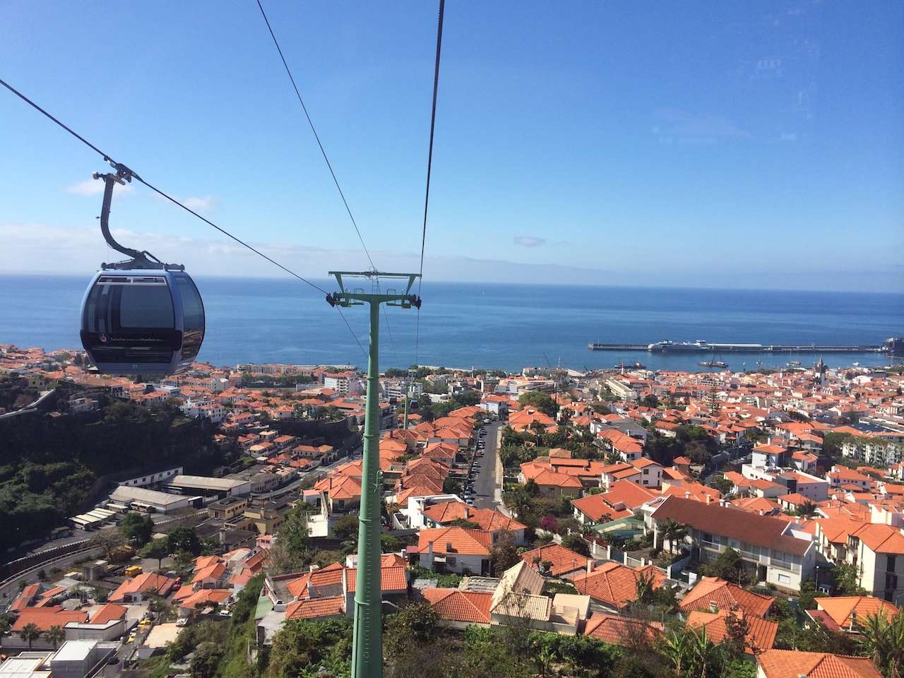 Arquipélago da Madeira em fotos: Teleférico do Funchal em fotos