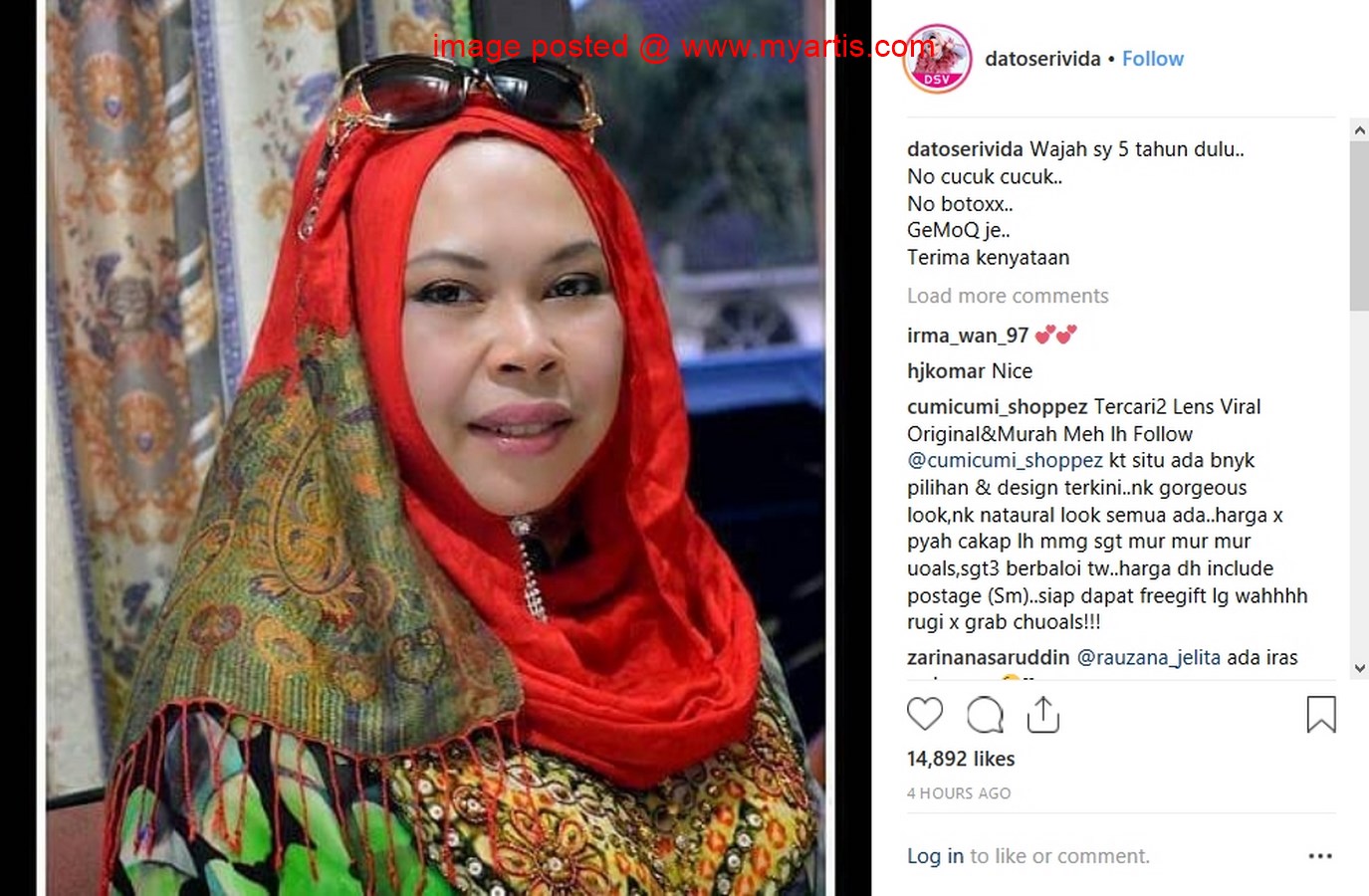 MYARTIS.COM | MYARTIS | MY | ARTIS: KONGSI FOTO 'THROWBACK' - DATUK ...