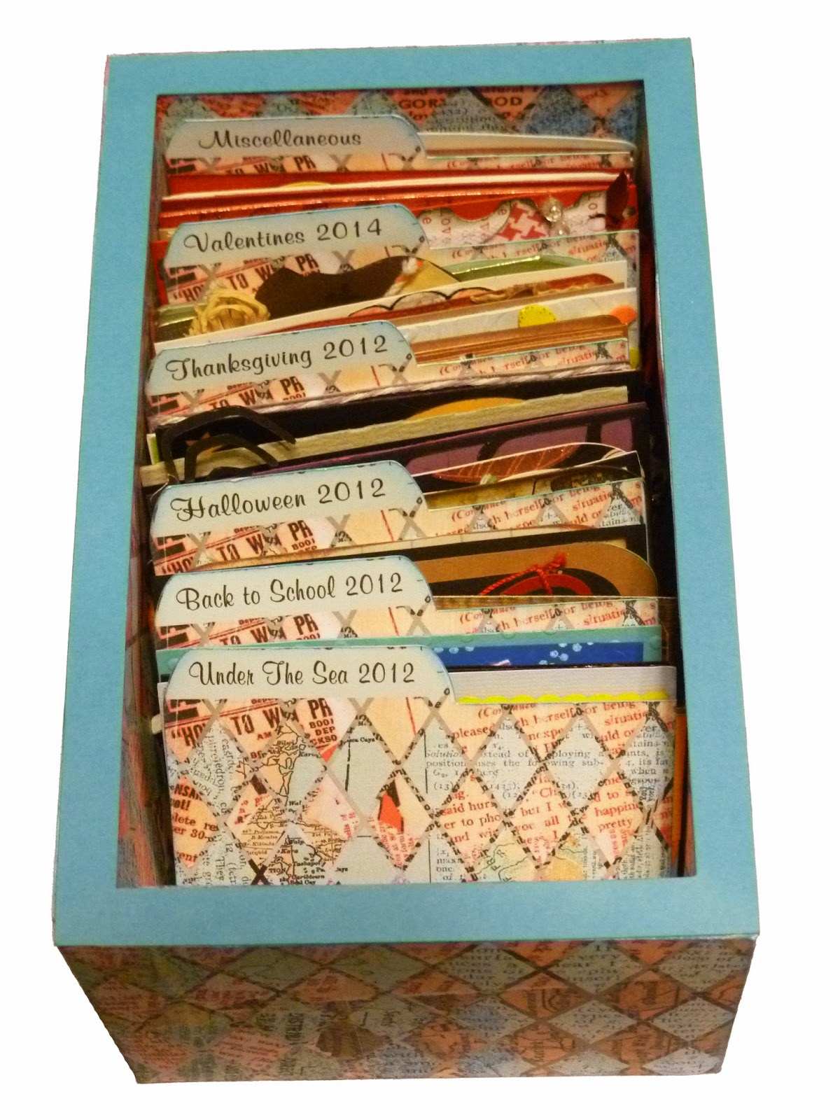 Deb's Crafty Side: ATC Box