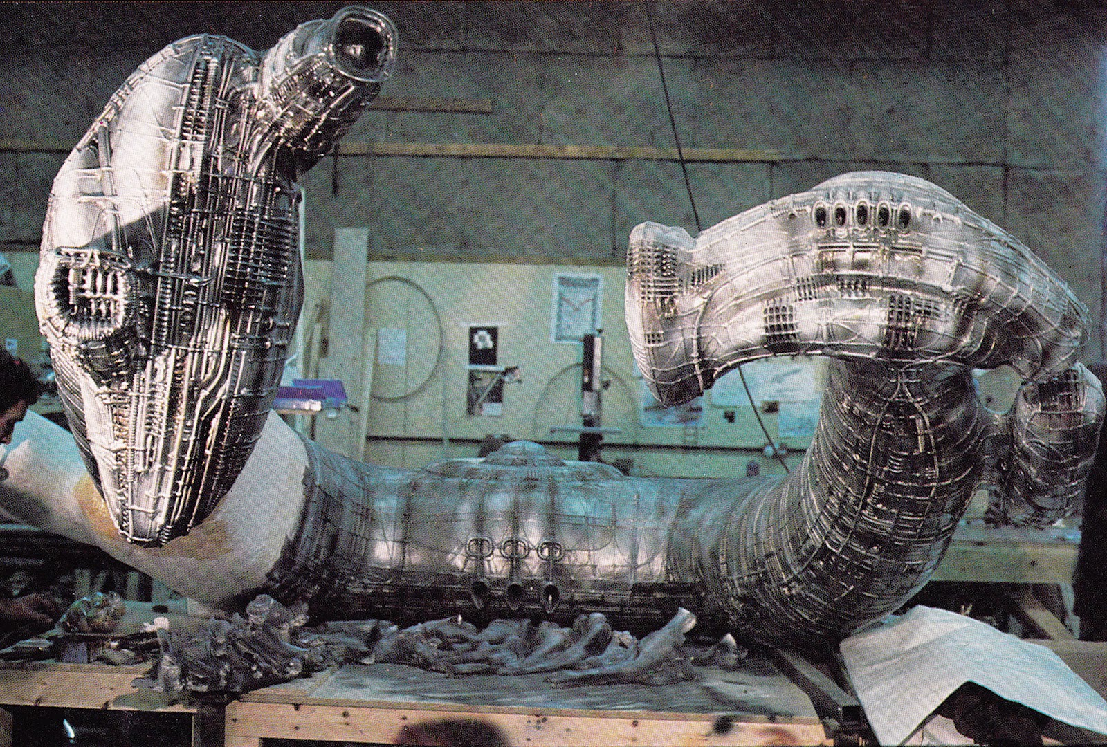 Alien Explorations: Alien: The Derelict during construction