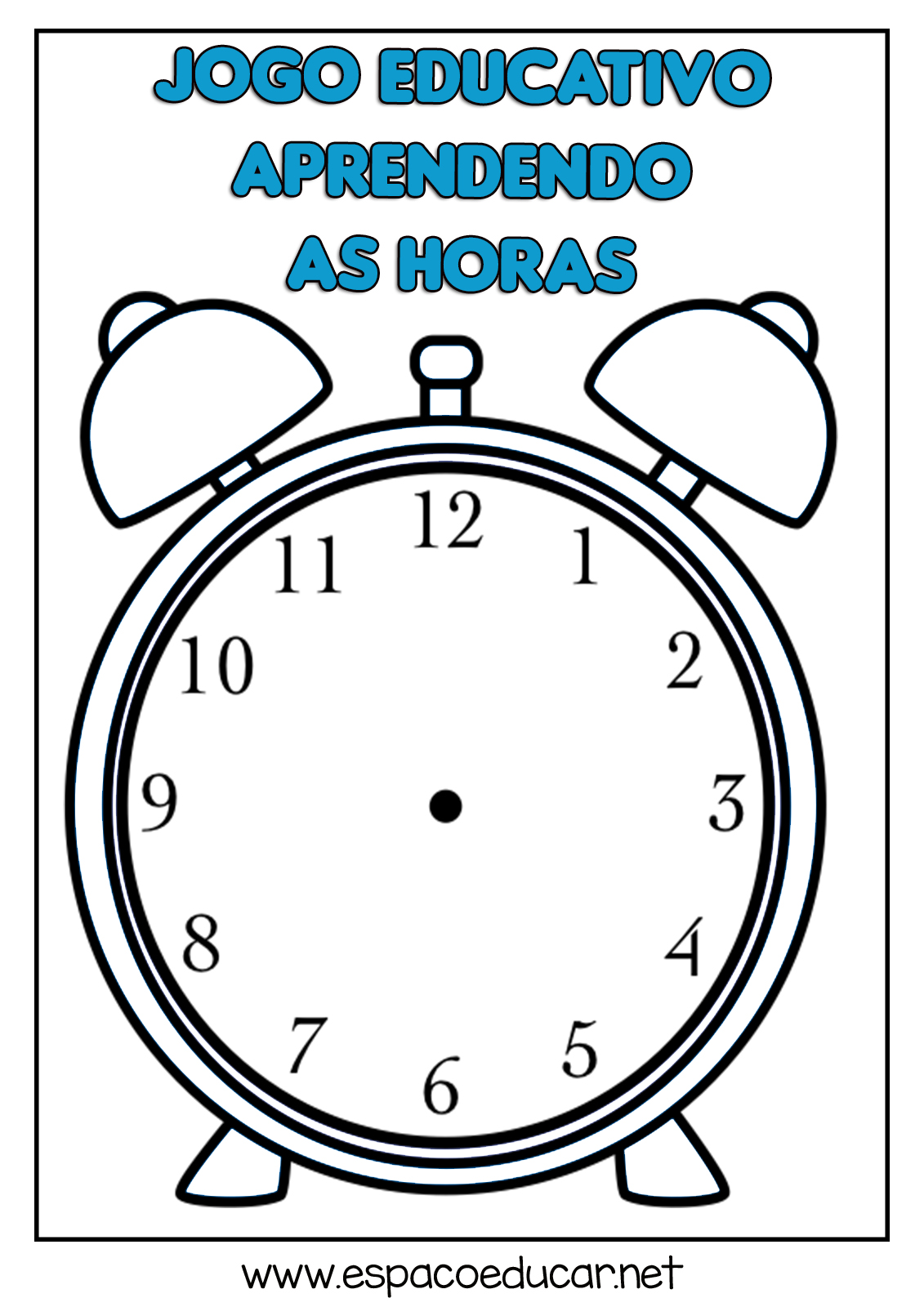 Atividade Sobre O Relogio - ZULEDU