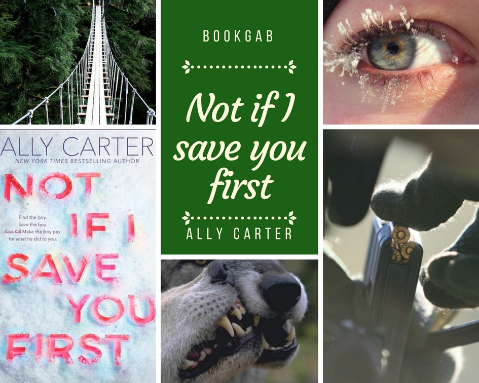 Bookgab: Not if I save you first by Ally Carter - Bibliomess