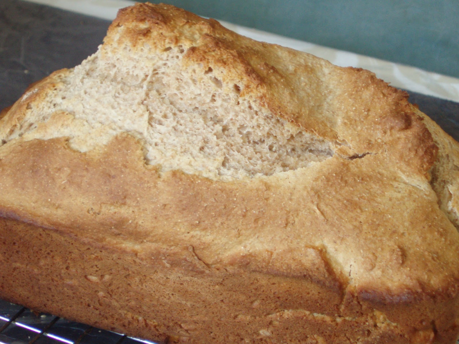 Open Mouth Insert Food: Swope Bread. Sweet and hearty.
