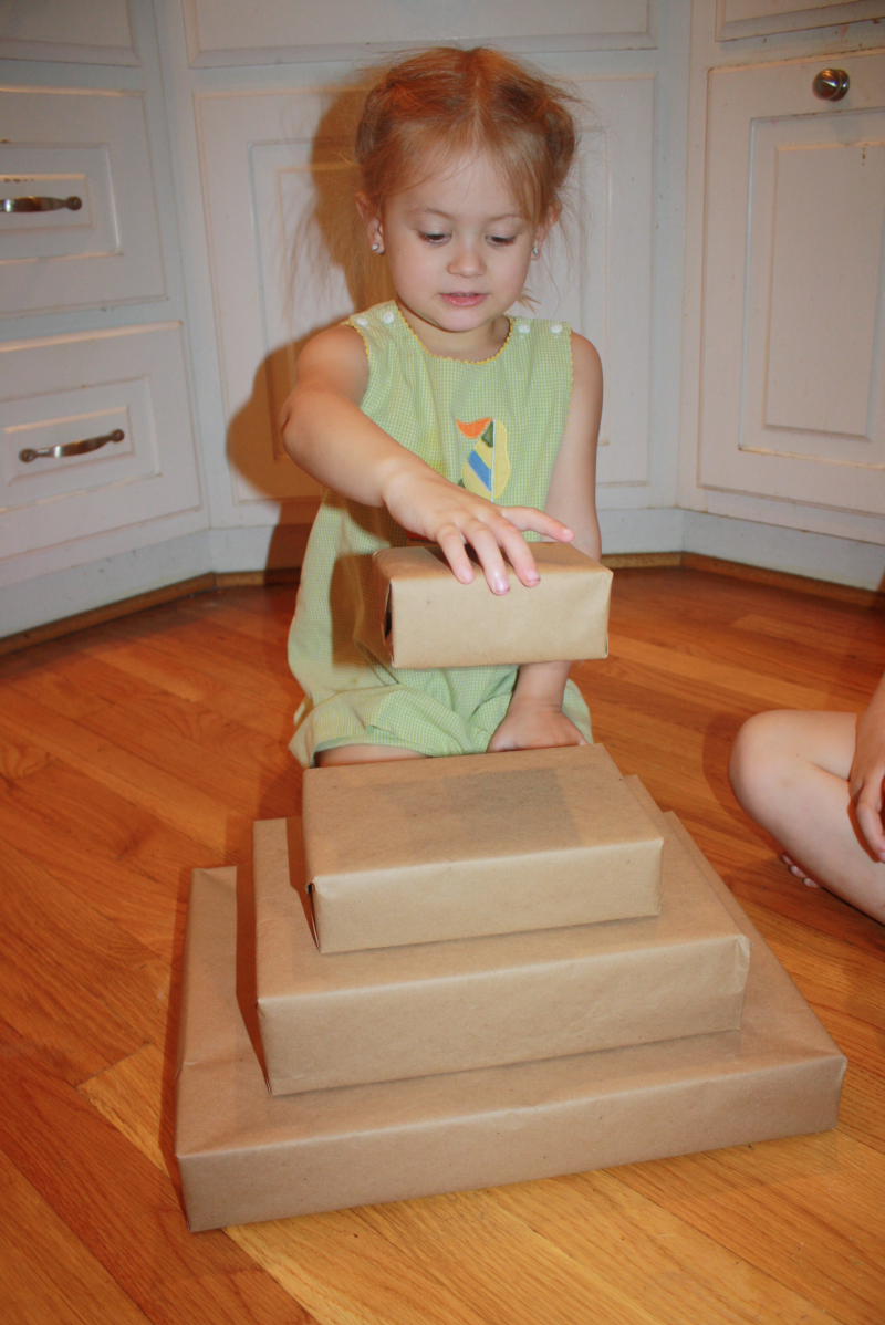 Lueker Munchkins - School & Play: Building A Ziggurat