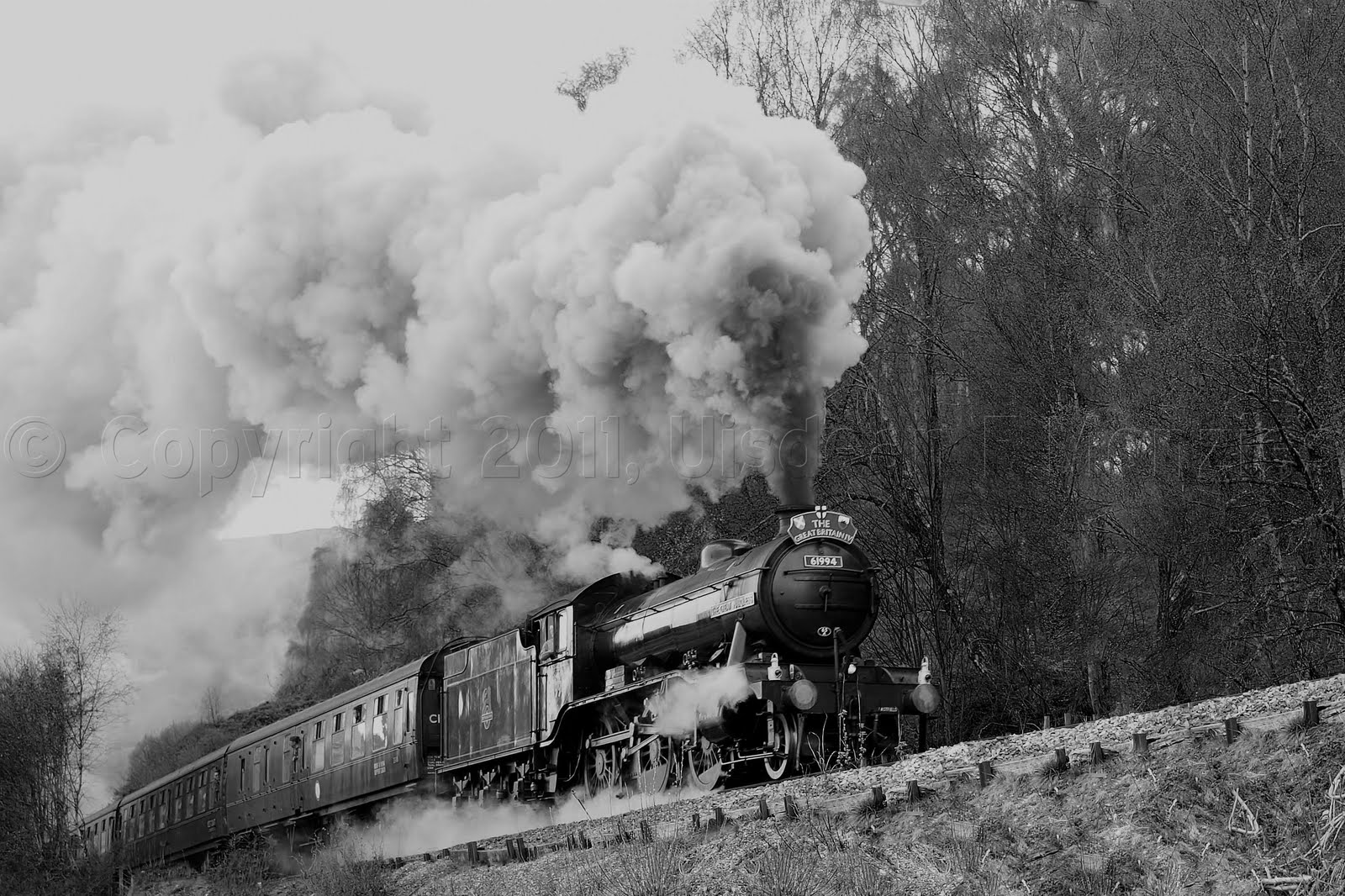 Alltan Dubh Photography: LNER K4 Class 2-6-0 Steam Locomotive Number ...