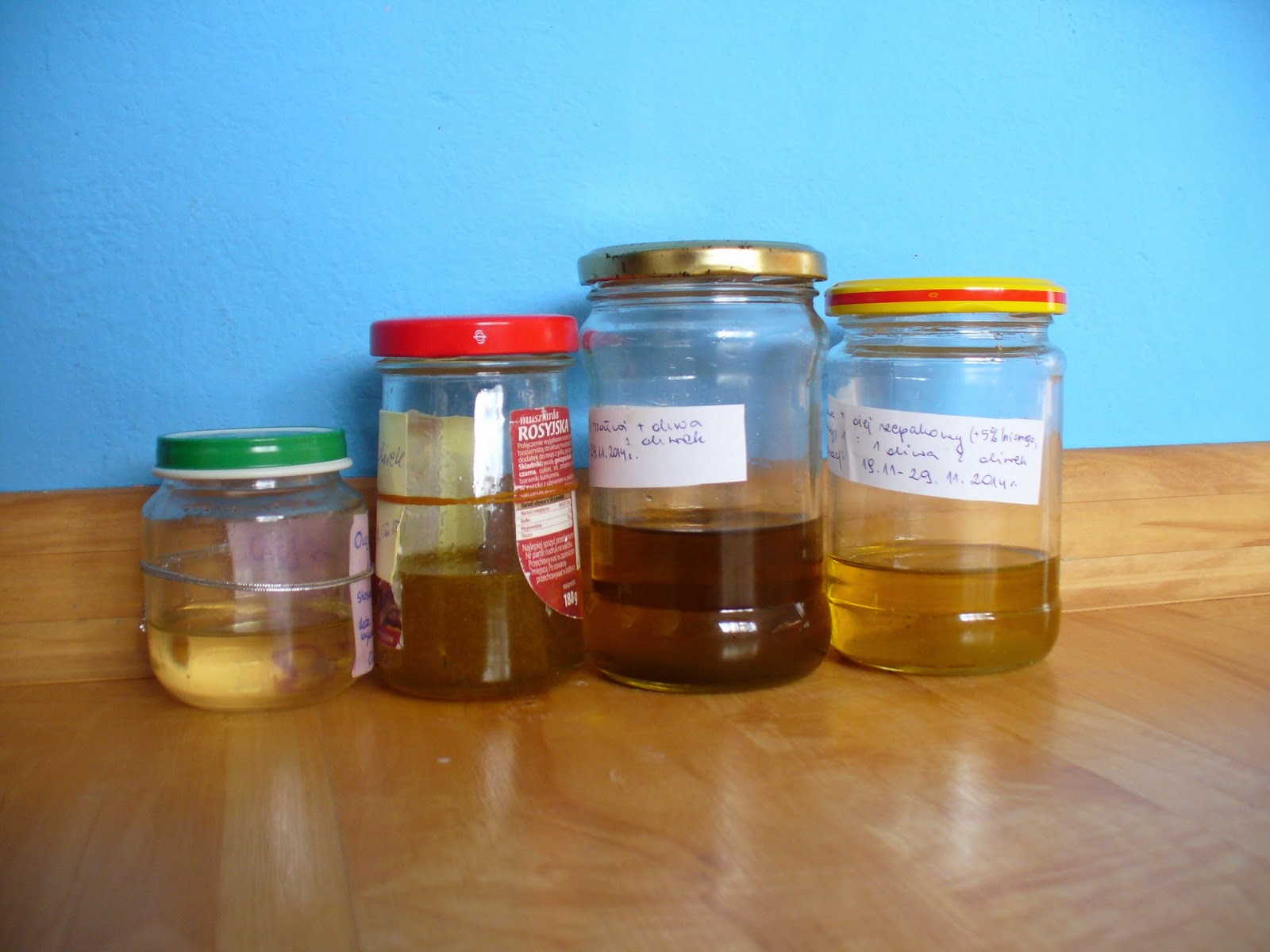 HERBAL CHEMISTRY: Ziołowe maceraty olejowe - szałwia, nagietek, arnika ...