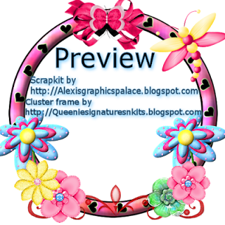 Queenie signatures n kits: Cluster frame Spring styles