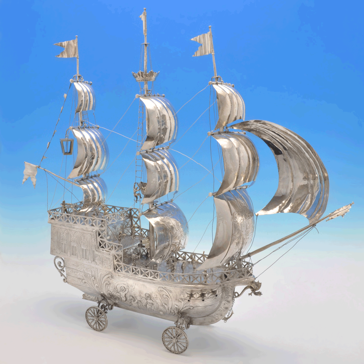 I. Franks Antique Silver: Tall Ships Festival and a history of the Nef