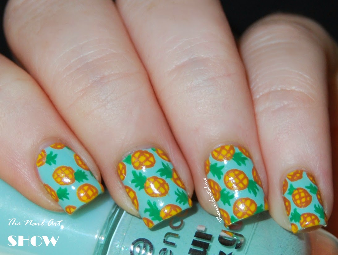 The Nail Art Show: If You Like Piña Colada