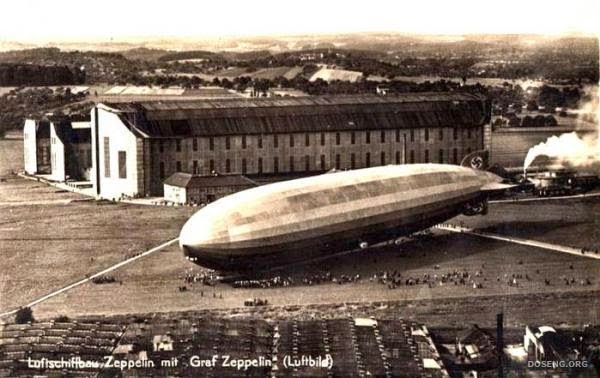Vintage Photos of Zeppelin Airships in the early 20th Century ~ Vintage ...