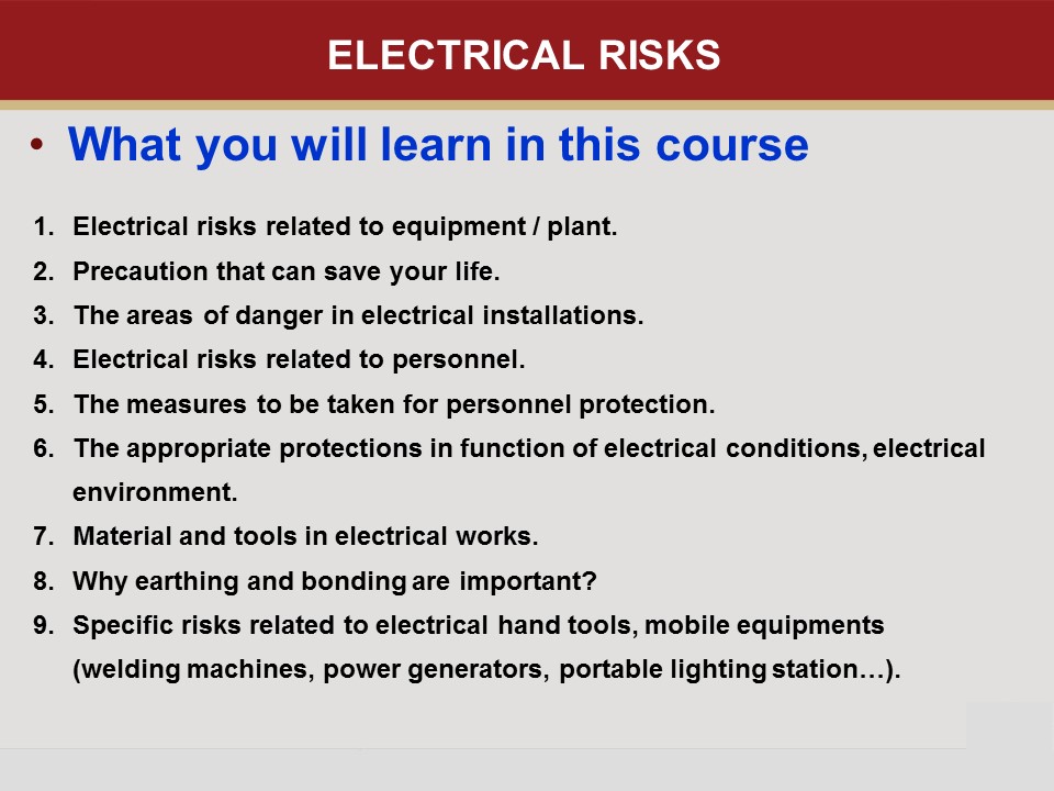 Happy Accident: Electrical Risks