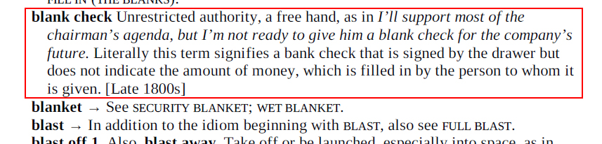 Arti Blank Check arti-blank-check