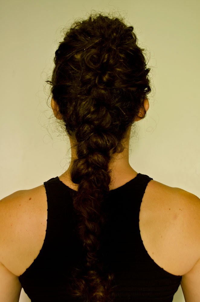 Lizzy Edwards: I Tried: Braid Hawk (Curly Hair)