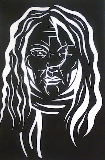 Carrie Jones Illustration: Hester Shaw - Mortal Engines