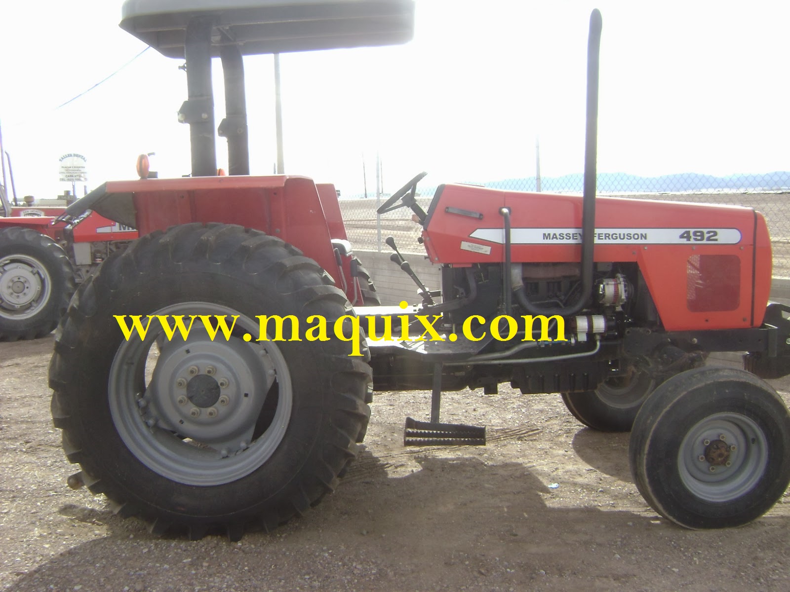 MAQUINARIA AGRICOLA INDUSTRIAL: Vendo Tractor Massey Ferguson 492 ...
