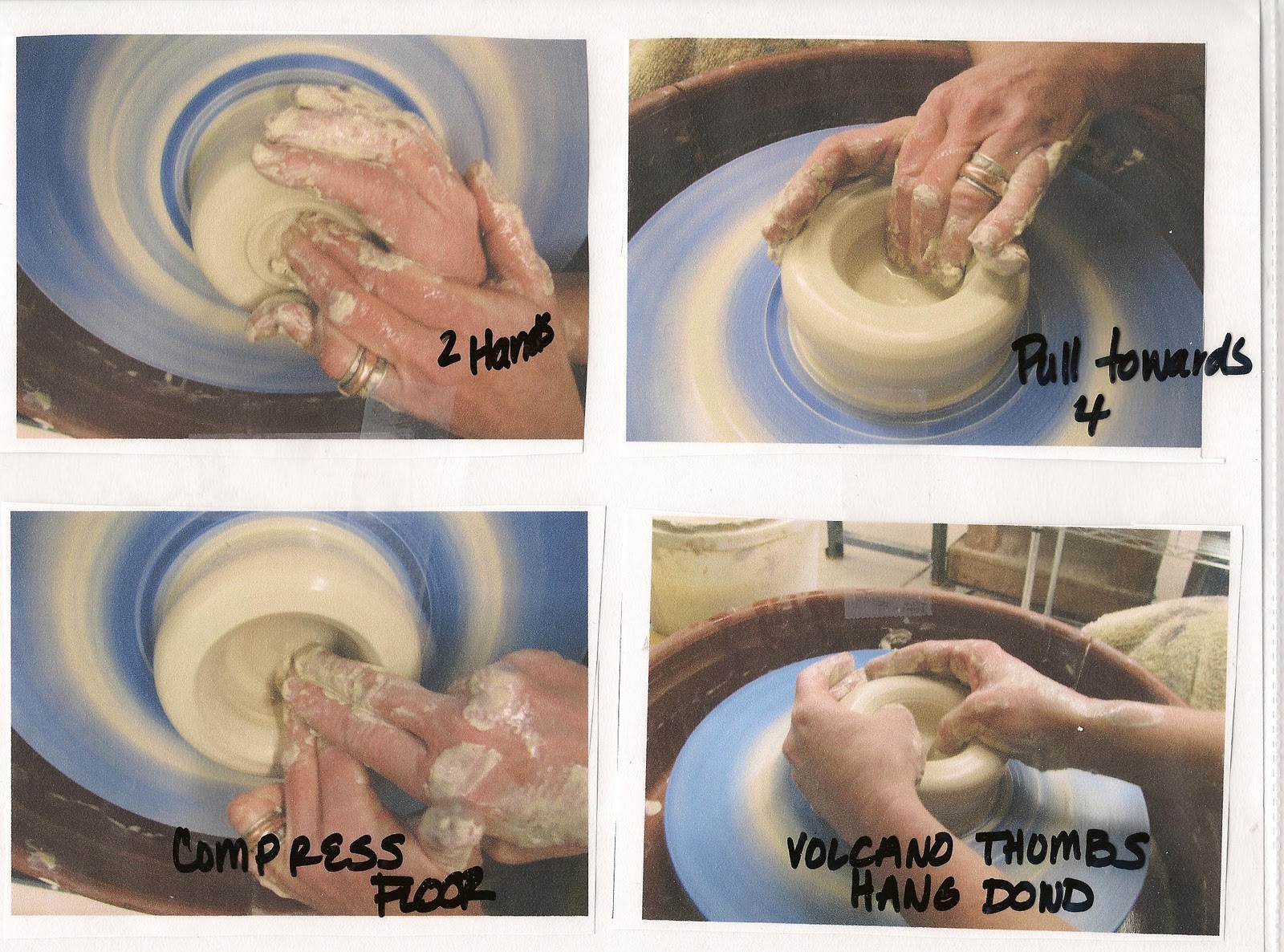 Simon's Pottery! =): Wheel Throwing Directions!! =)