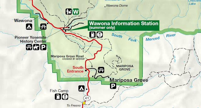 America's National Parks - 美国国家公园: Yosemite National Park Maps