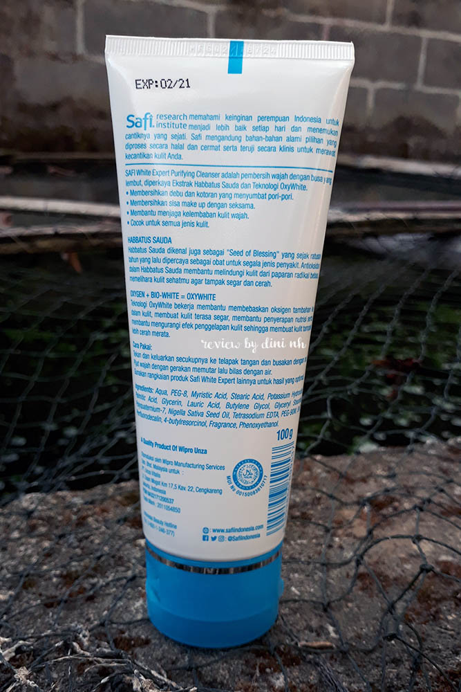Safi White Expert Purifying Cleanser Review | Face Wash Halal - HD Gallery