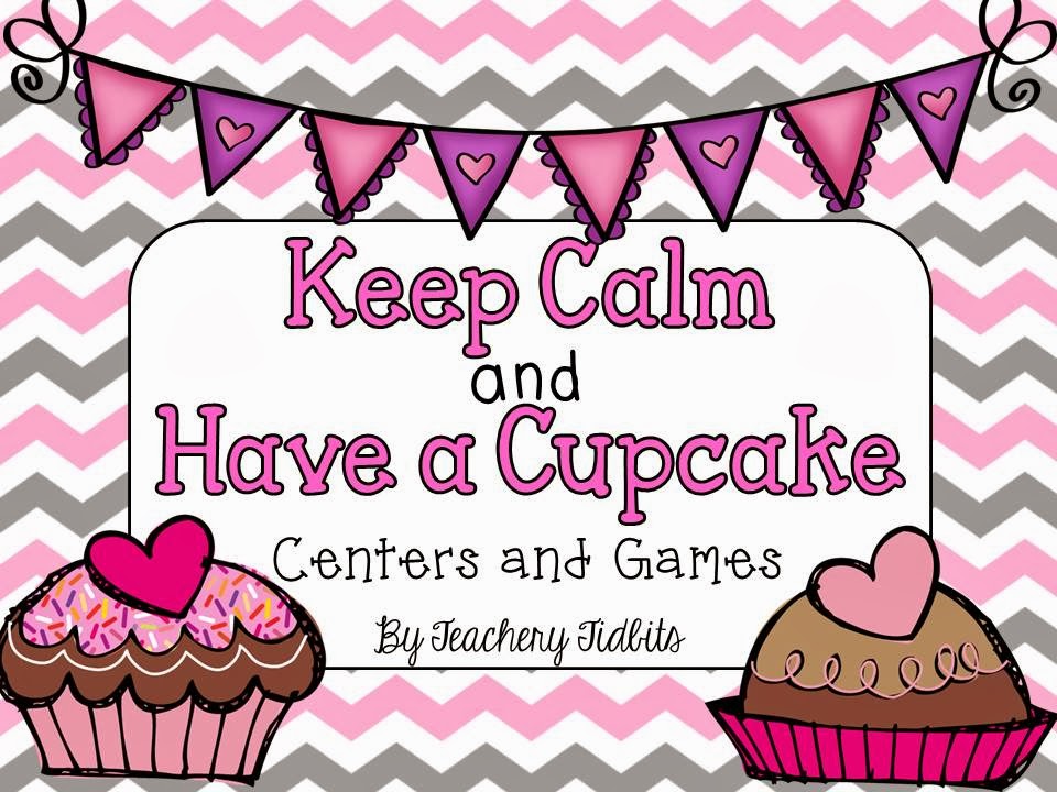 Teachery Tidbits: Keep Calm and Have a Cupcake {Quick Giveaway!}