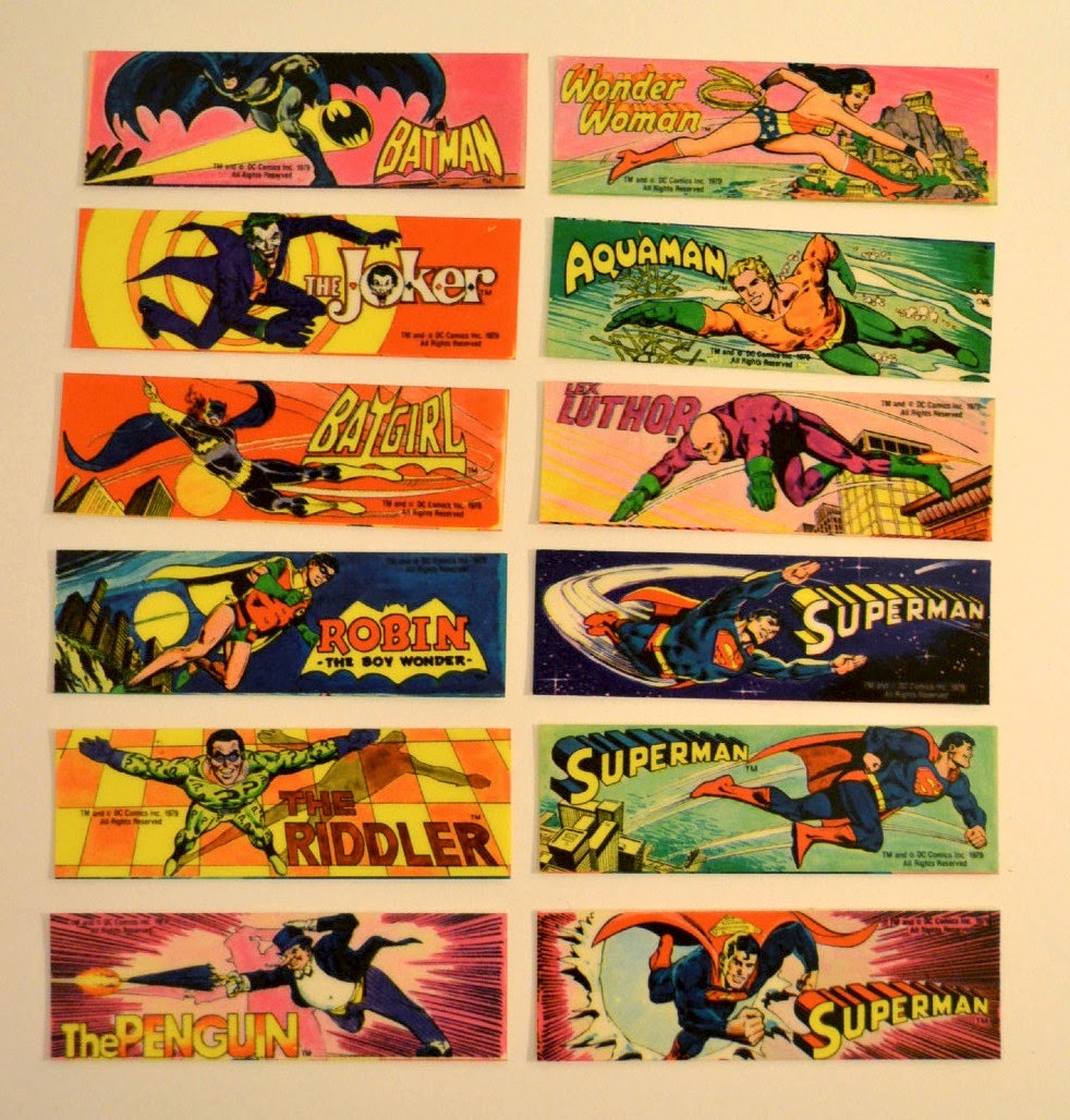 Pop Culture Safari!: Vintage DC Comics bumper stickers