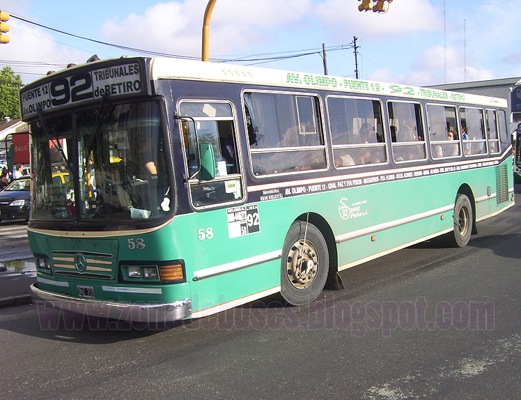 Colectibus - Zona de Buses: LINEA 92