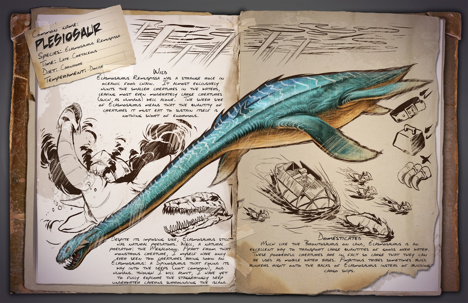 The ARKives: Chronicles: Dino Dossier - Elasmosaurus