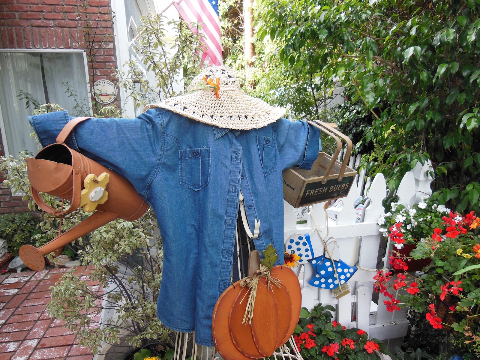 My Painted Garden: Let's Paint a Lady Scarecrow