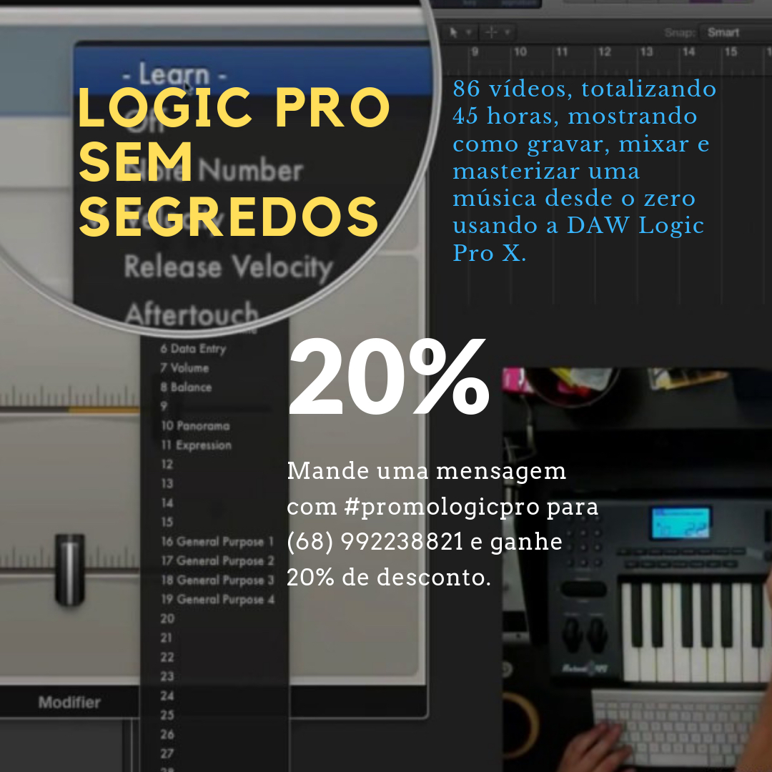 MUSICAUDIO - NOVIDADES E DICAS: Logic Pro X - 023 Flex Pitch e ...