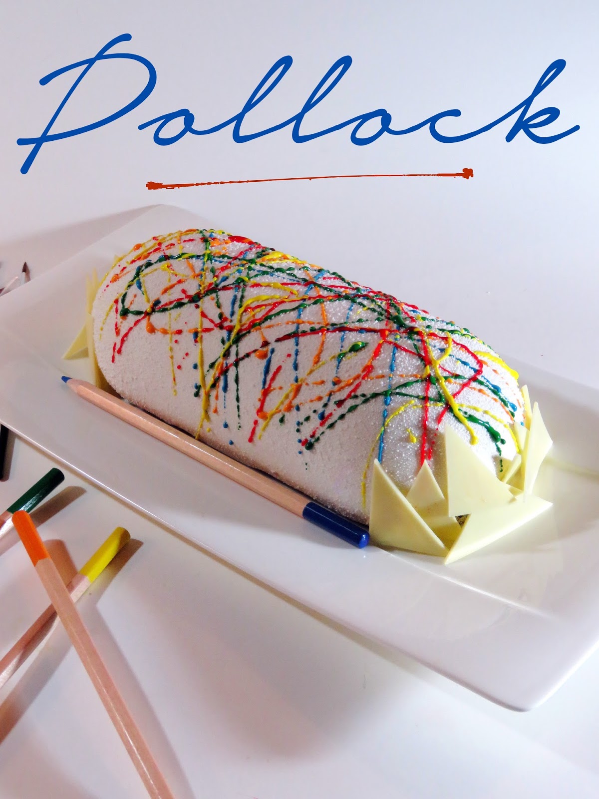 J'en reprendrai bien un bout...: Pollock - Bûche Noël 2016