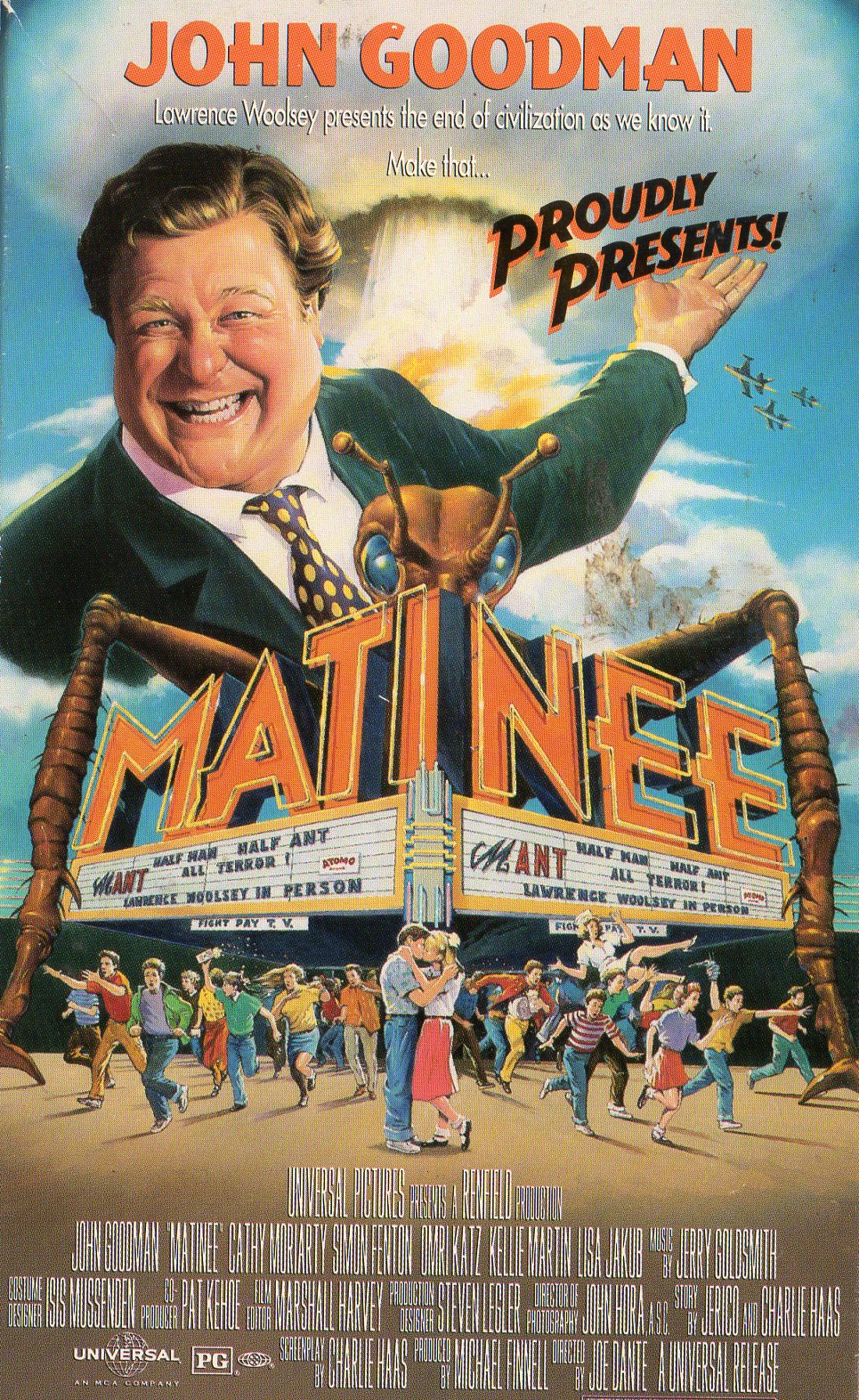 Ha ha, it's Burl!: Burl reviews Matinee! (1993)