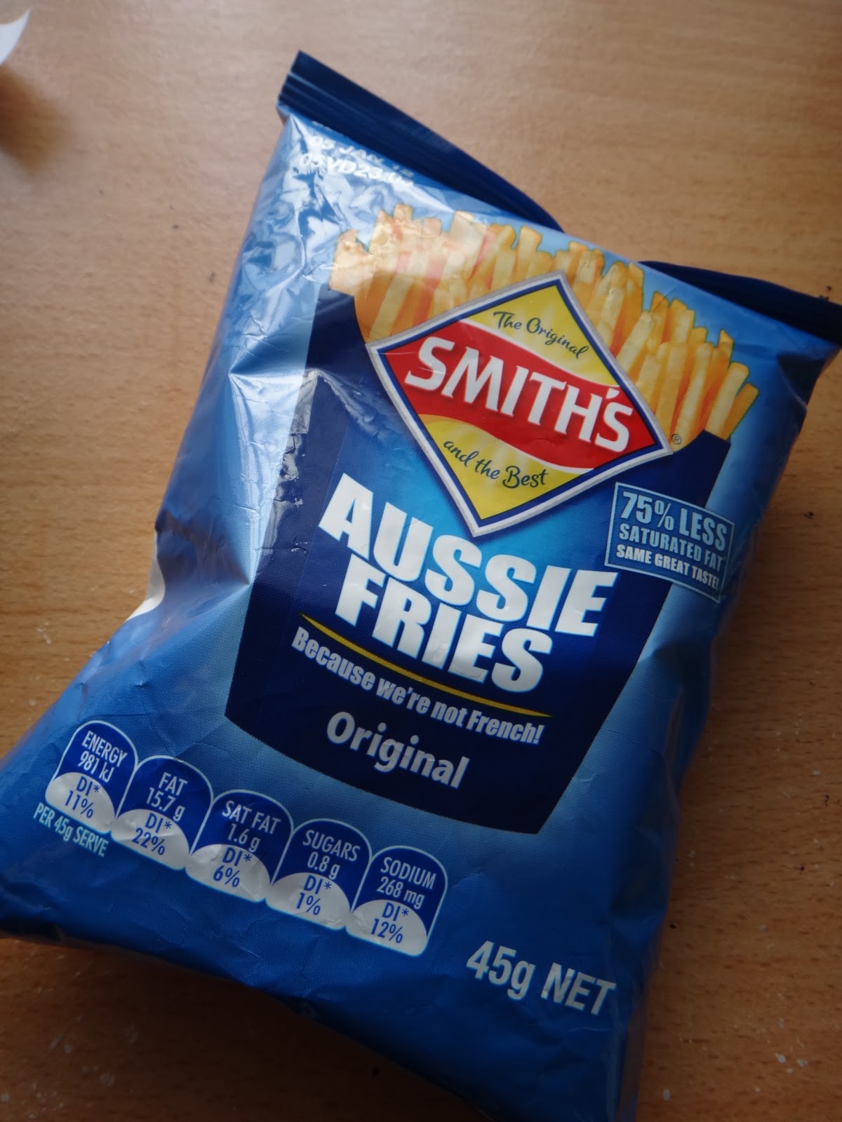 Supersupergirl's Food Reviews: Smiths Aussie Fries