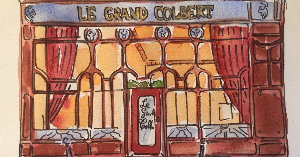 paris breakfasts: Sunday Lunch at Le Grand Colbert